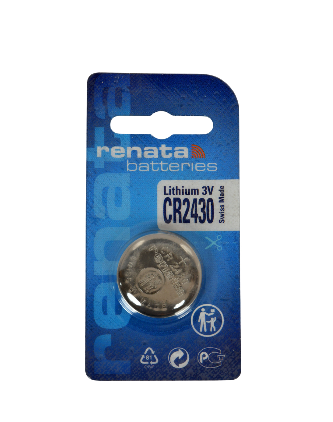 Renata CR2430 Lithium Coin Cell Battery - Dps Photo Studio